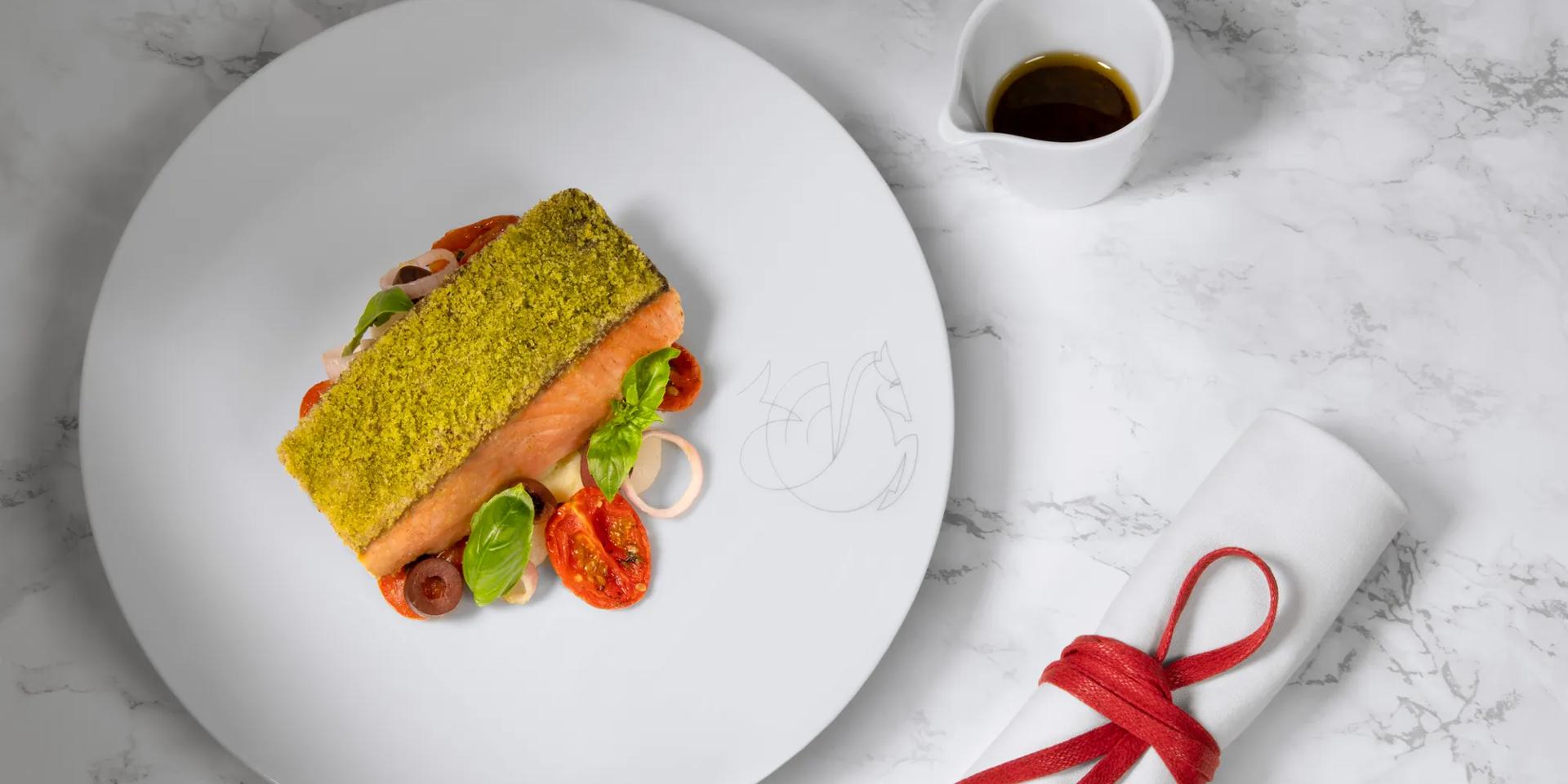 Menus signed by Chef Julien Royer | Air France