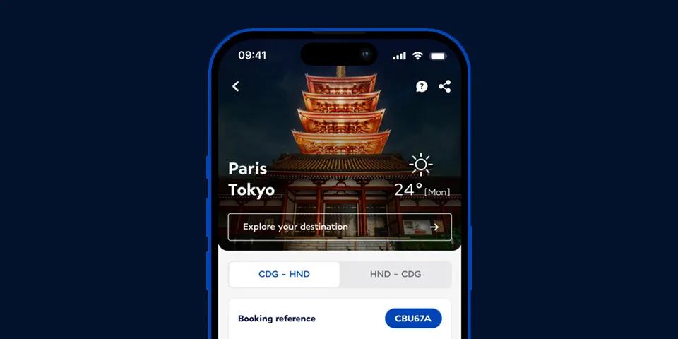 Your journey with the Air France app | Air France