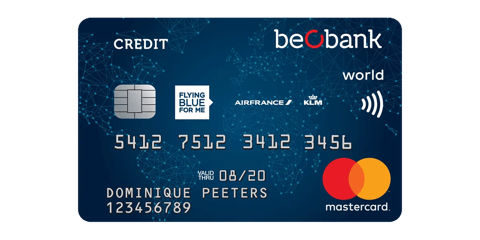 BEOBANK FLYING BLUE WORLD MASTERCARD | Air France