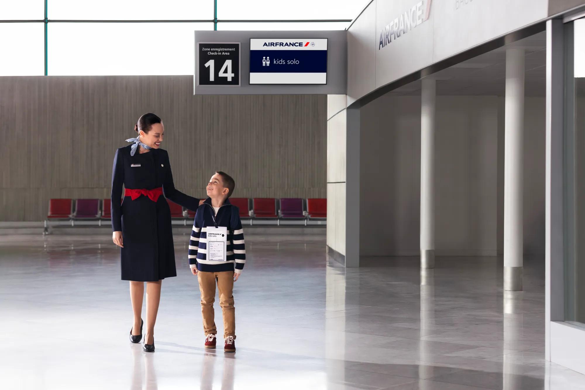 Children traveling alone | Air France